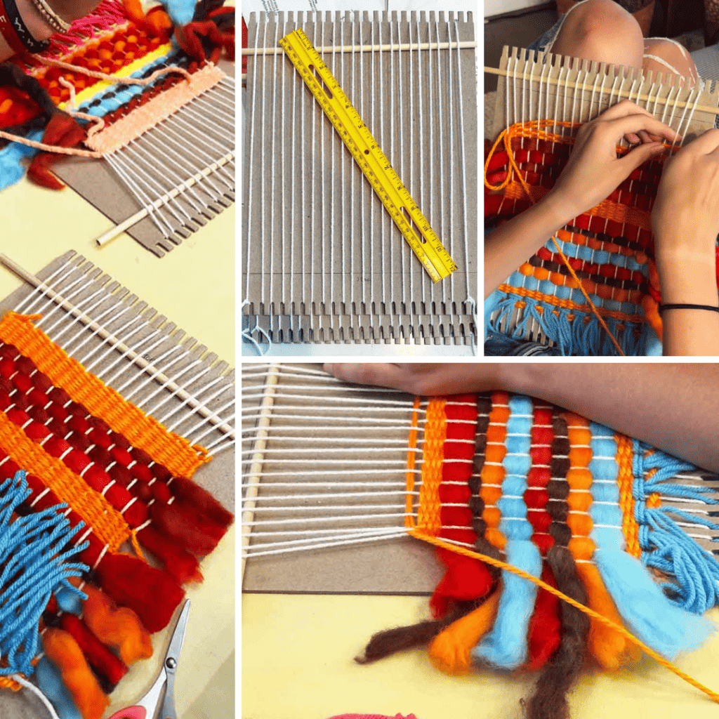 Teaching Fiber Arts to Kids: Dye, Spin & Weave Like Our Ancestors